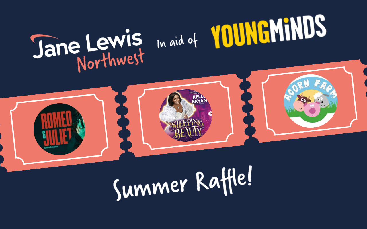 Jane Lewis Northwest Summer Raffle in aid of YoungMinds